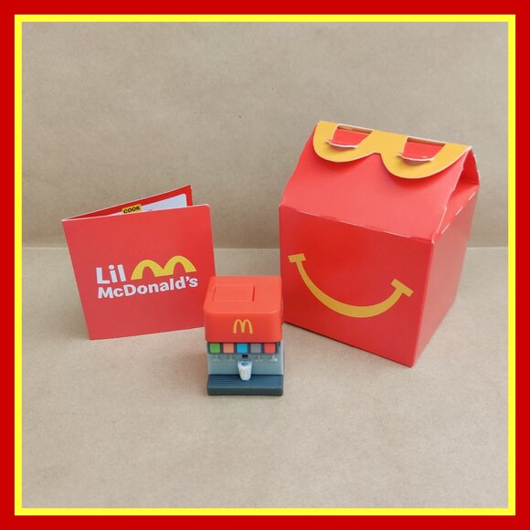 McDonald's | Toys | Lil Mcdonalds Miniature Drink Dispenser Happy Meal ...